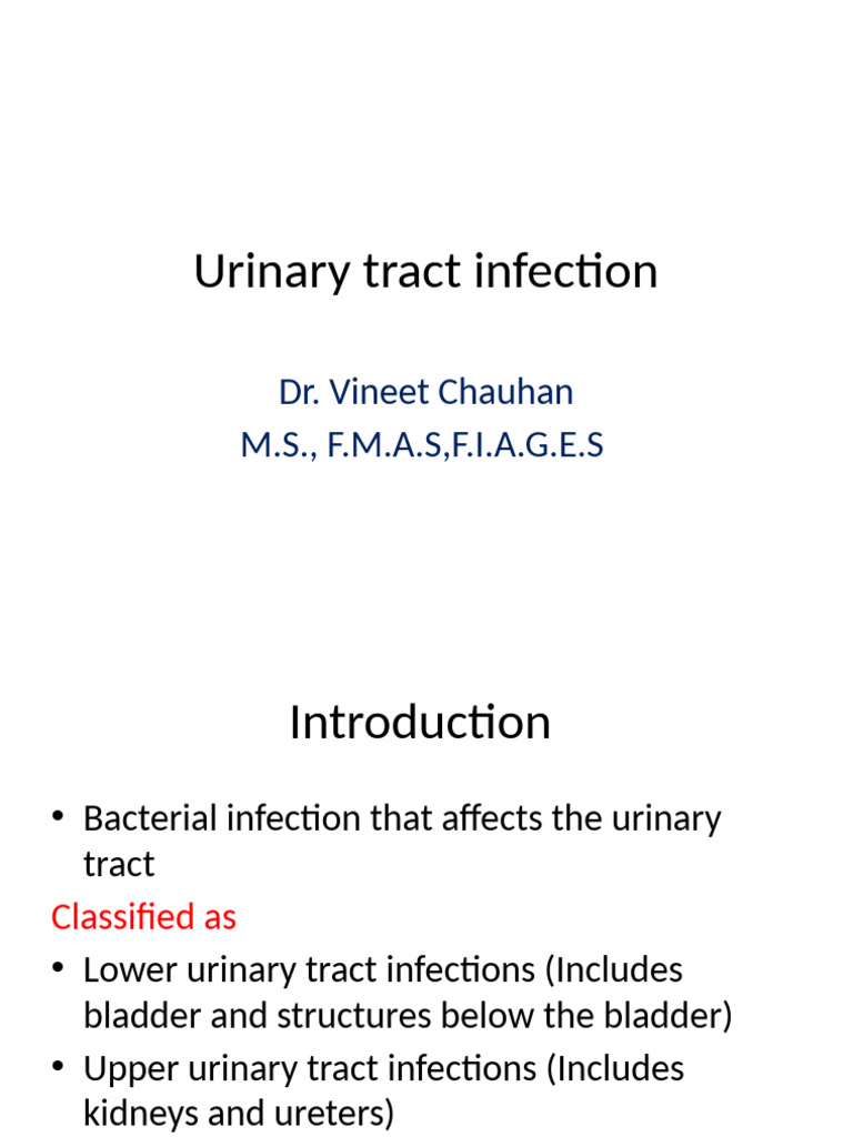 Urinary Tract Infection Pdf Urinary Tract Infection Urinary System