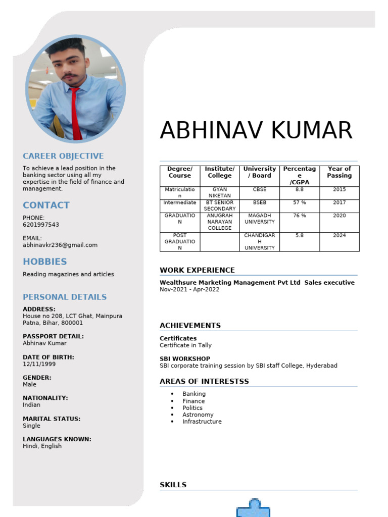 aBHINAV kUMAR | PDF