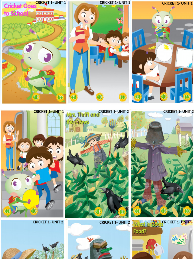 CRICKET 1 STORY CARDS | PDF