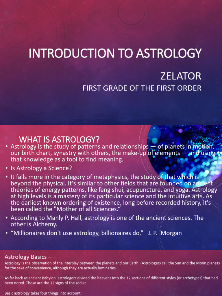 Introduction_Astrology | PDF