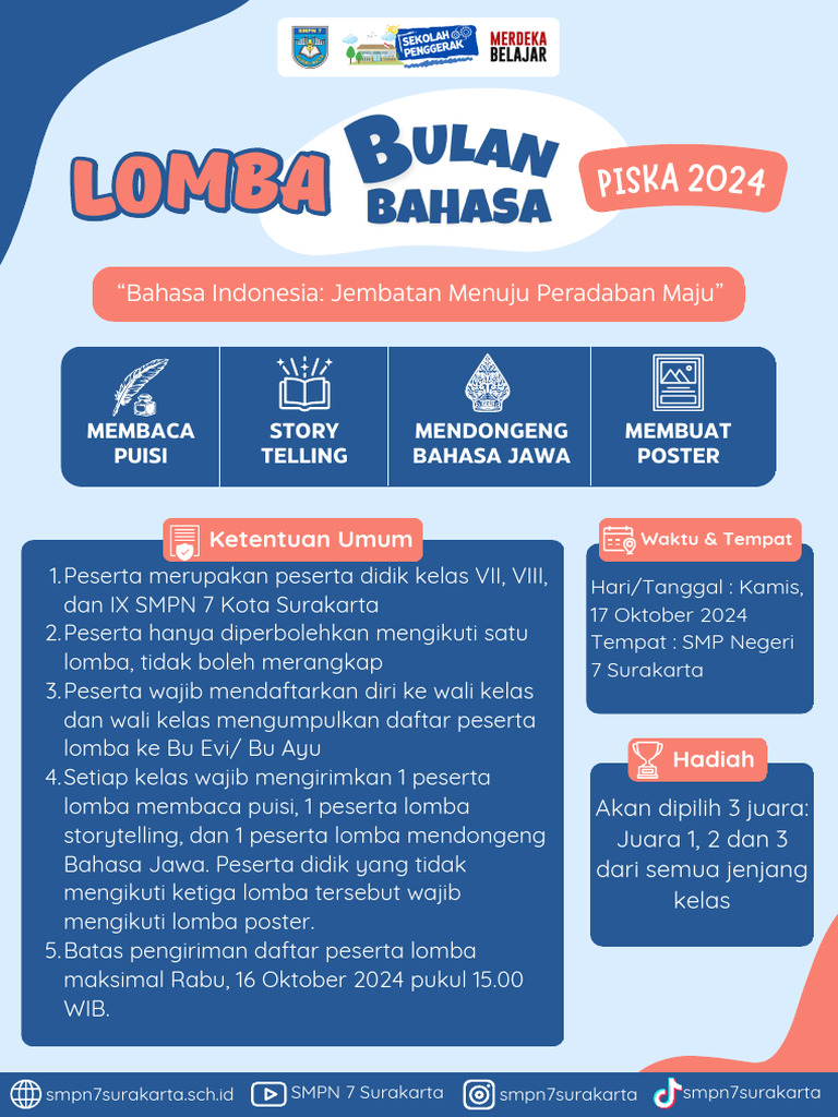 Flyer Bulan Bahasa | PDF