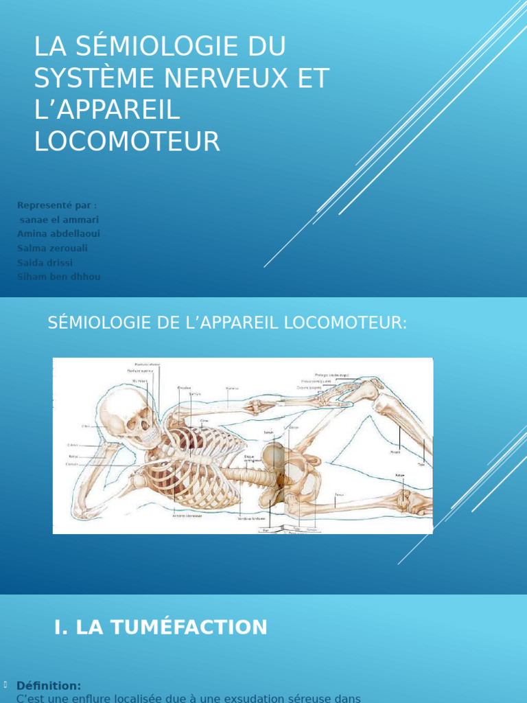 La Sémiologie Du Système Nerveux Et L'appareil Locomoteur | PDF