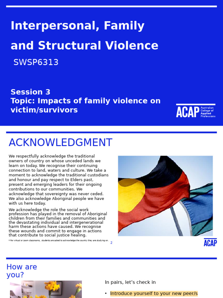 SWSP6313 T2 2023 Week 3 Session | PDF