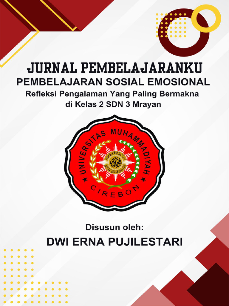 Jurnal Pembelajaran Sosial Emosional - Dwi Erna Pujilestari. | PDF