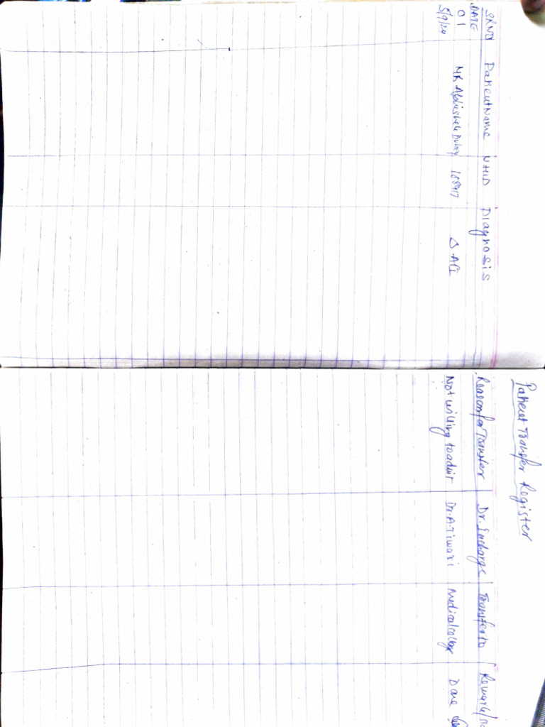 External Patient Transfer Form | PDF