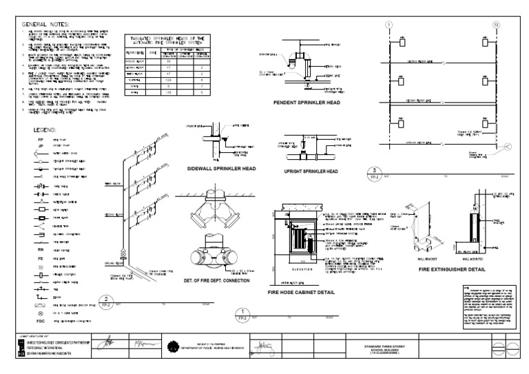 Dry Stand Pipe Riser Diagram Conn.: Pendent Sprinkler Head | PDF ...