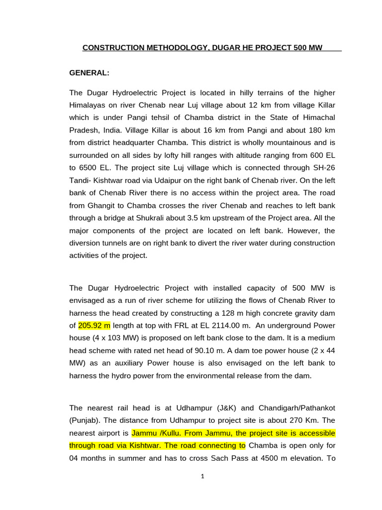 Construction Methodology | PDF