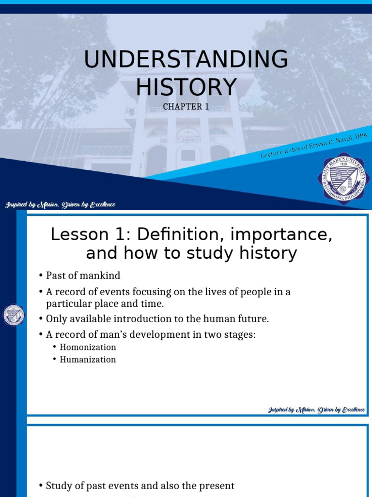 GHist Chapter 1 Handout | PDF