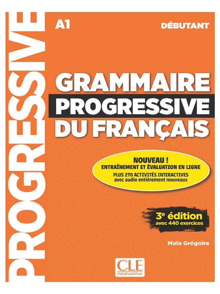 Grammaire Progressive Debutant 3ème Édition | PDF