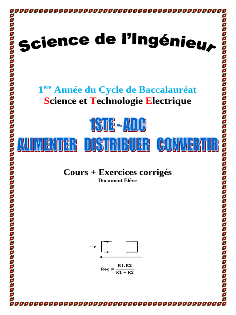 Manuel ADC 1STE 2023 Eleve | PDF