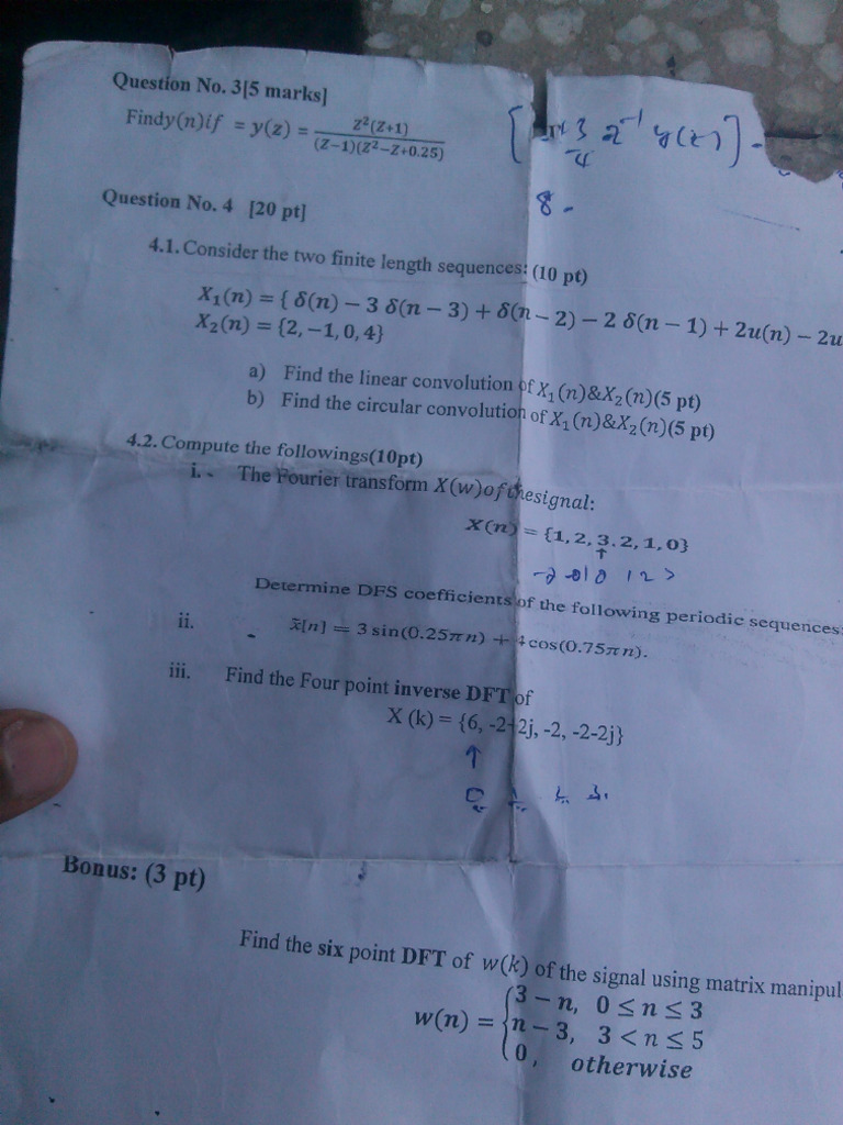 DSP 2006 Final 1 | PDF