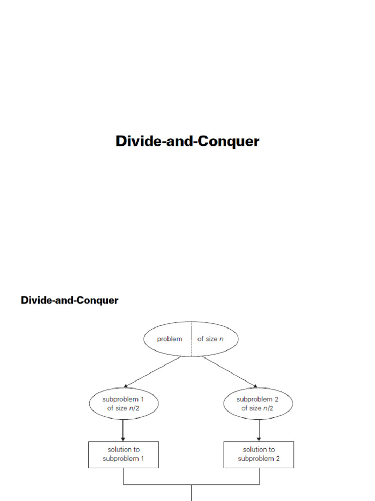 5-Divide and Conquer Technique-06-08-2024 | PDF
