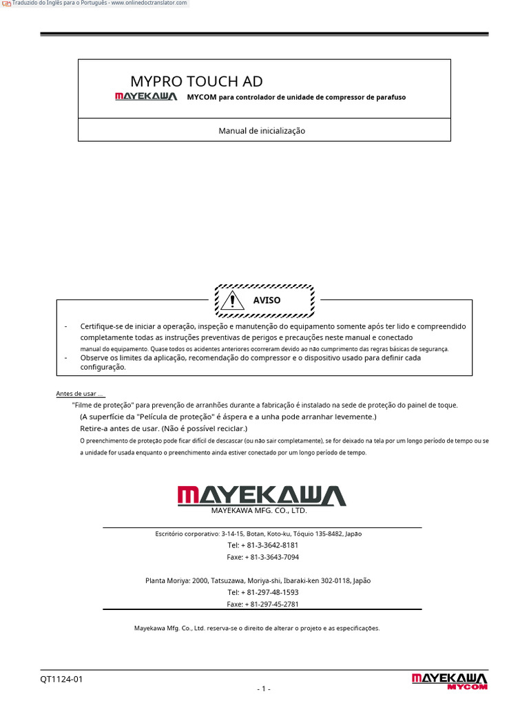 ADV Manual - En.pt | PDF