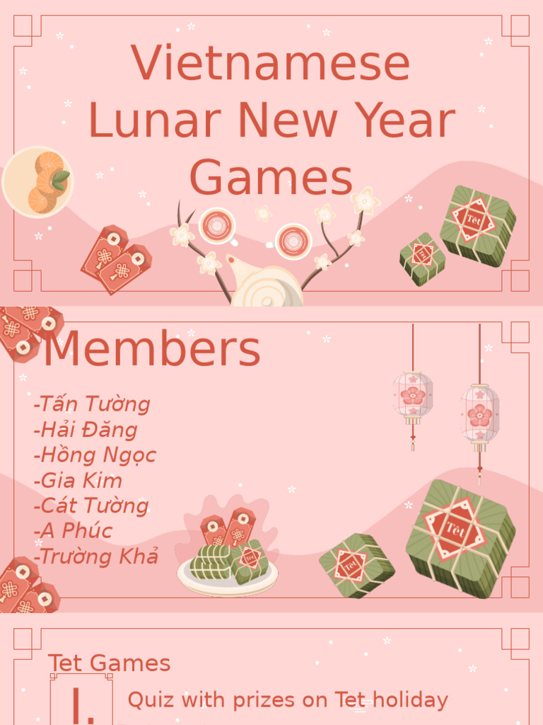 Vietnamese Lunar New Year Games | PDF