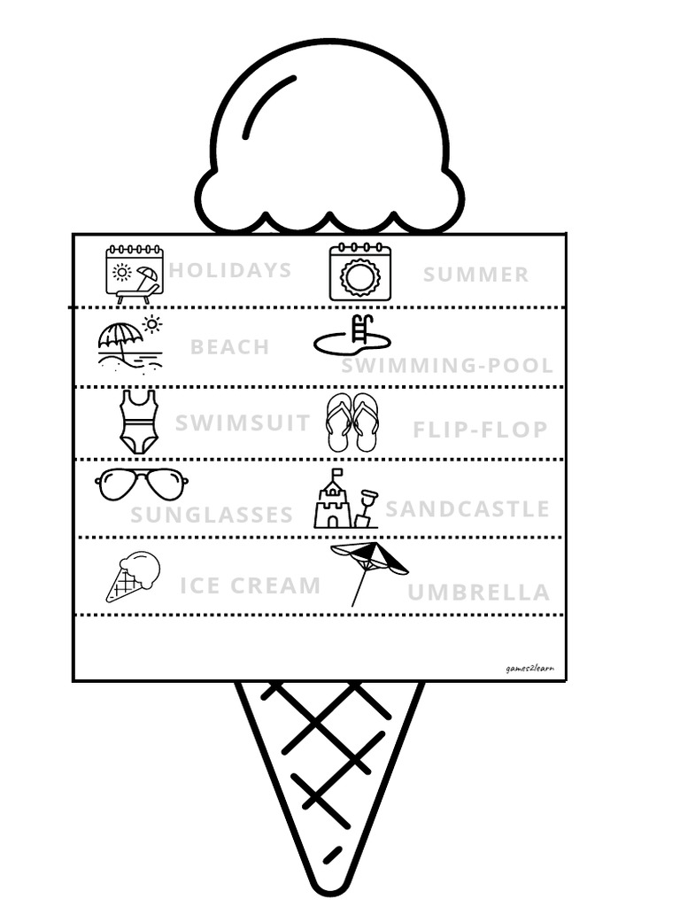 Summer Flipbook by Games2learn | PDF