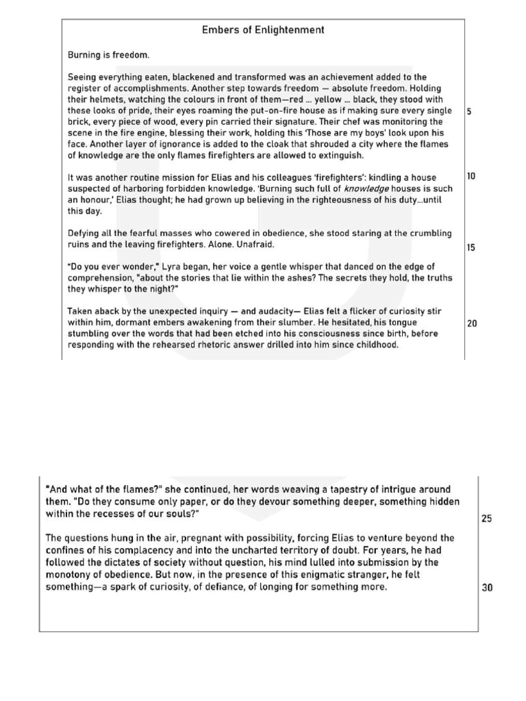 Checkpoint Redaing Comprehension Fiction Self Insert and Questions | PDF