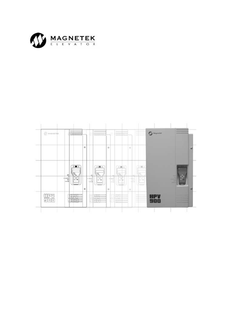HPV 900 AC Elevator Drive Manual | PDF | Alternating Current | Business