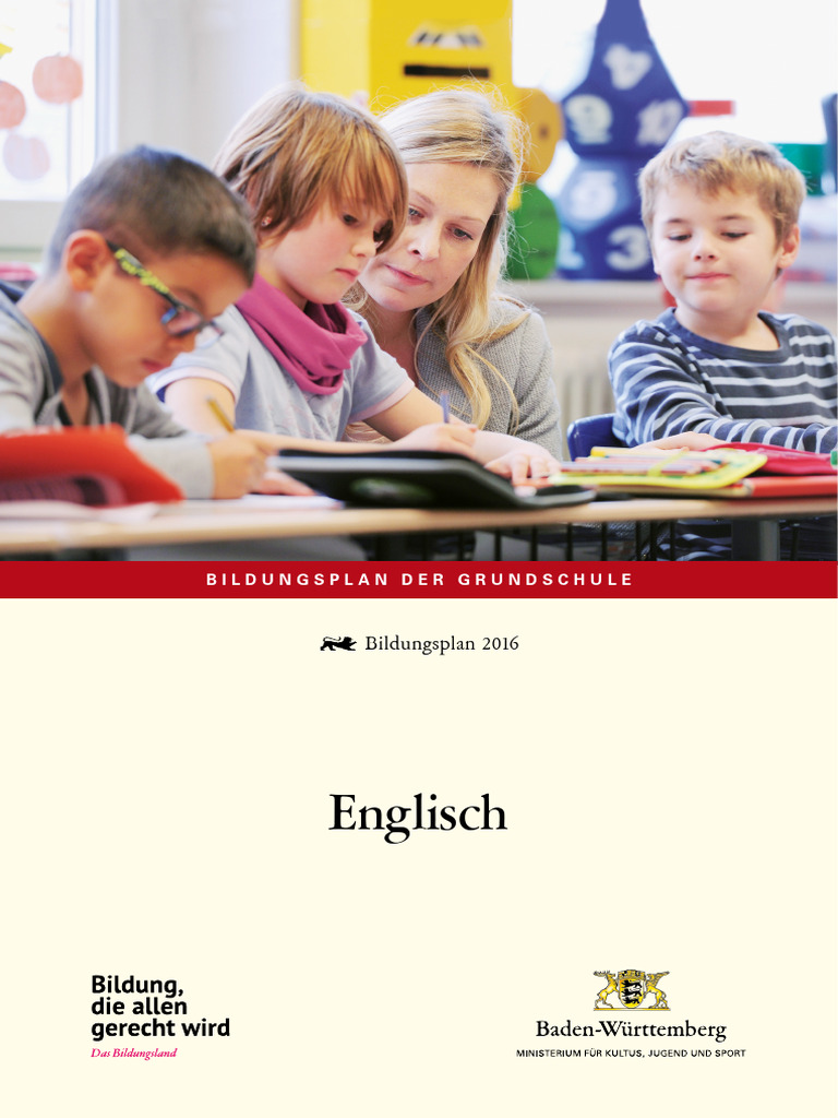 Bildungsplan Englisch BW | PDF