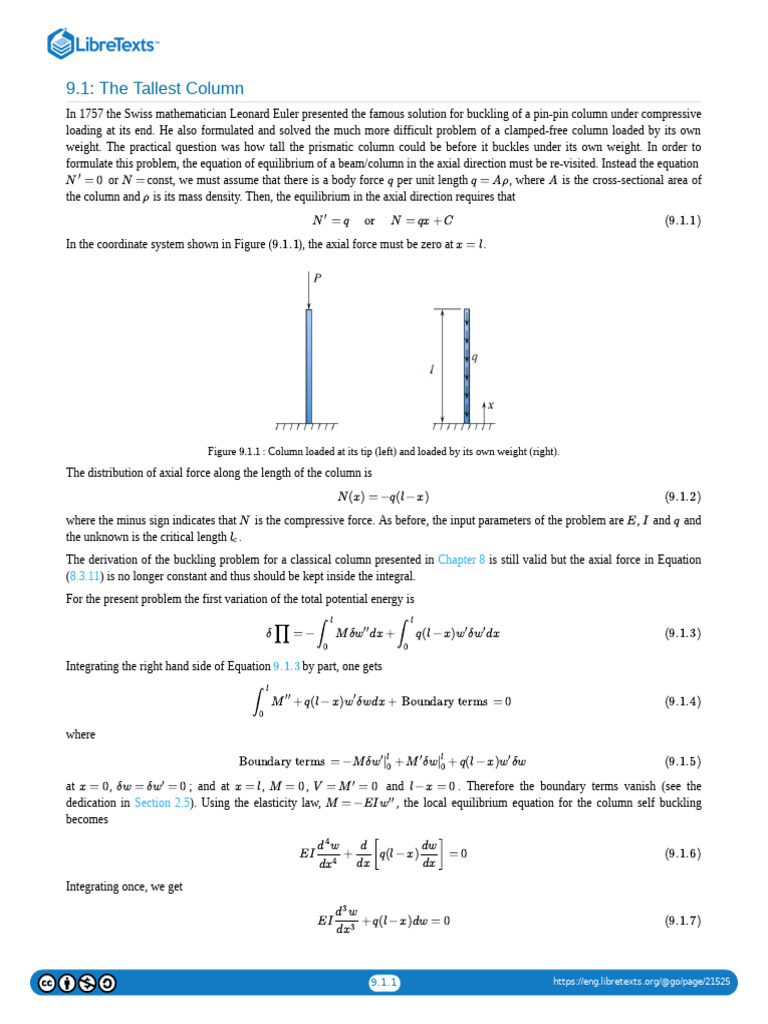 9.01 - The Tallest Column | PDF