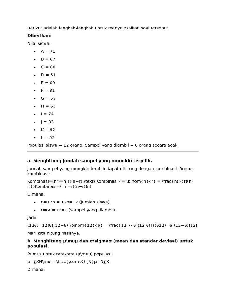 (W5) Latihan UTS | PDF