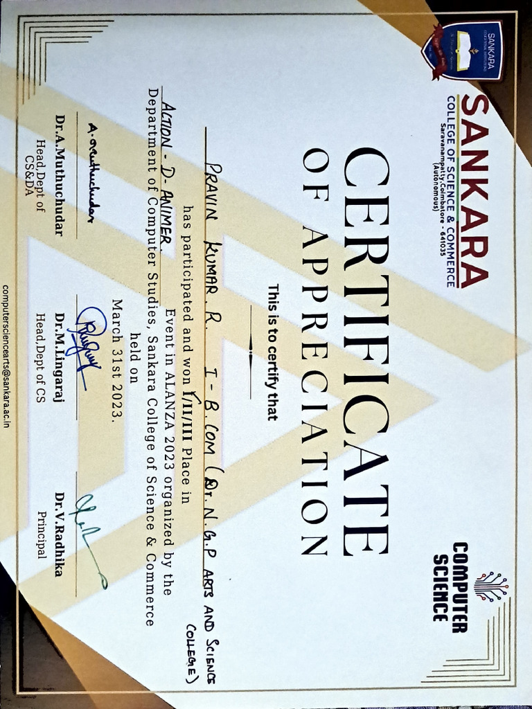 pravin action d won | PDF