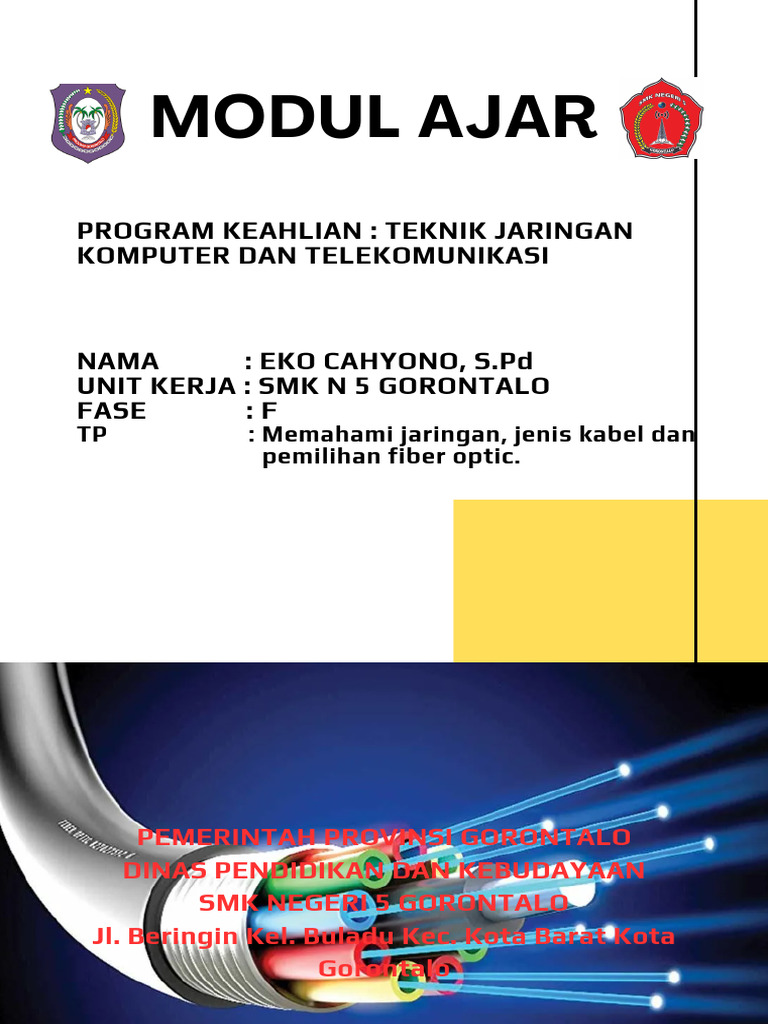 Memahami Jaringan, Jenis-Jenis Kabel Fiber Optic | PDF Memahami Jaringan, Jenis-Jenis Kabel Fiber Optic | PDF