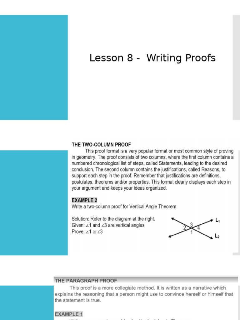 Lesson 8 | PDF
