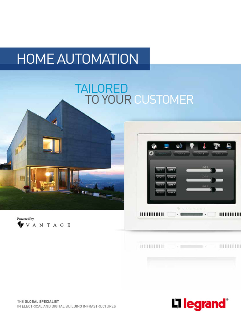 MyHOME-VANTAGE_LEGRAND | PDF