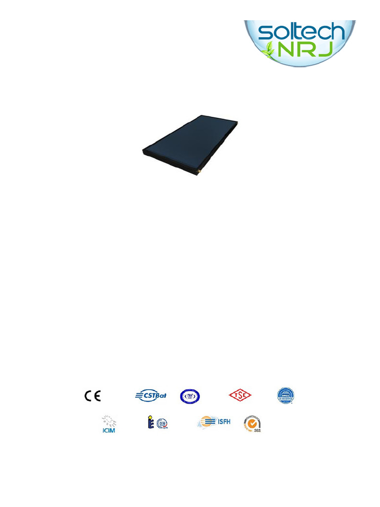 SOLTECH-NRJ_Capteur_solaire_plat_21_m | PDF