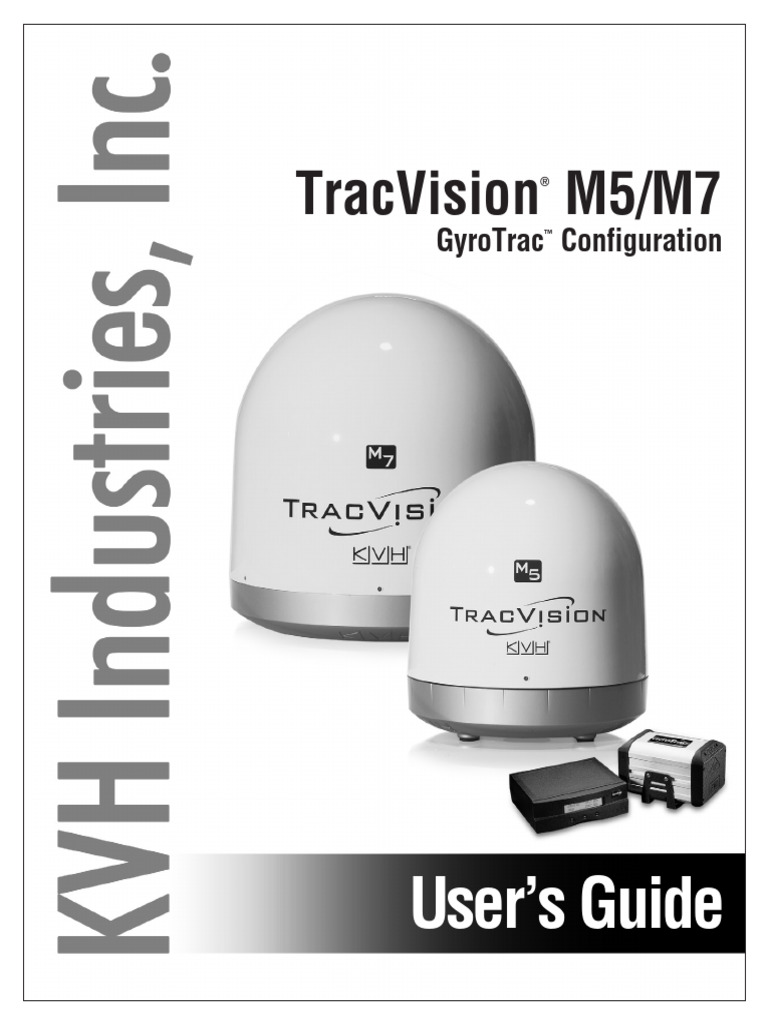 Tracvision M5/M7: User'S Guide | PDF