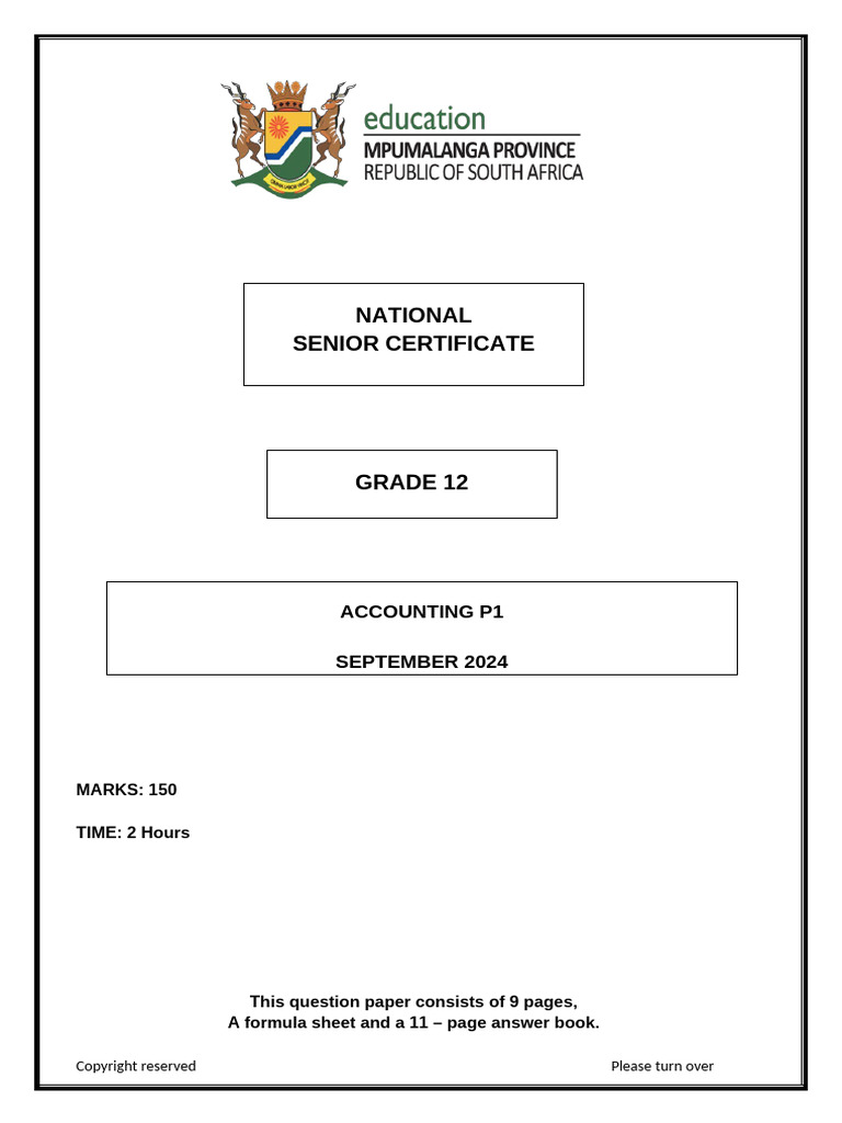 Trail p1 2024 QP | PDF