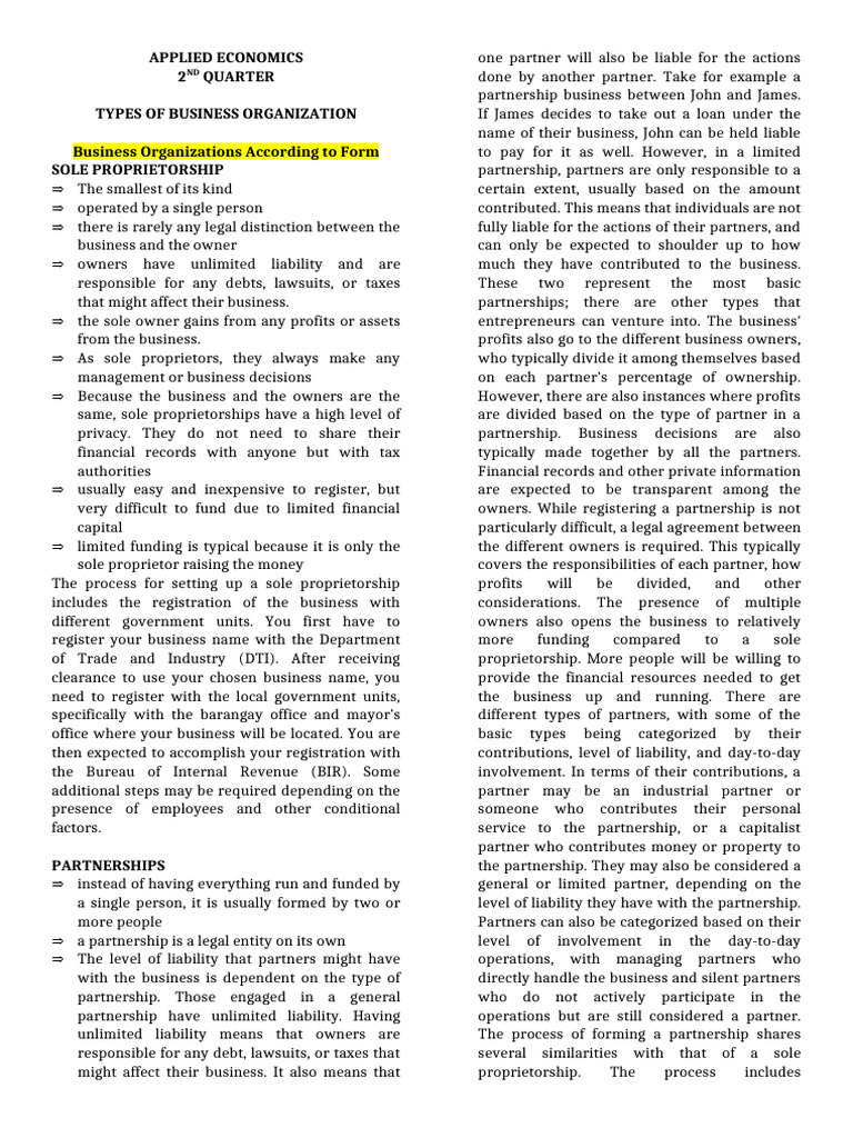 Applied Economics | PDF