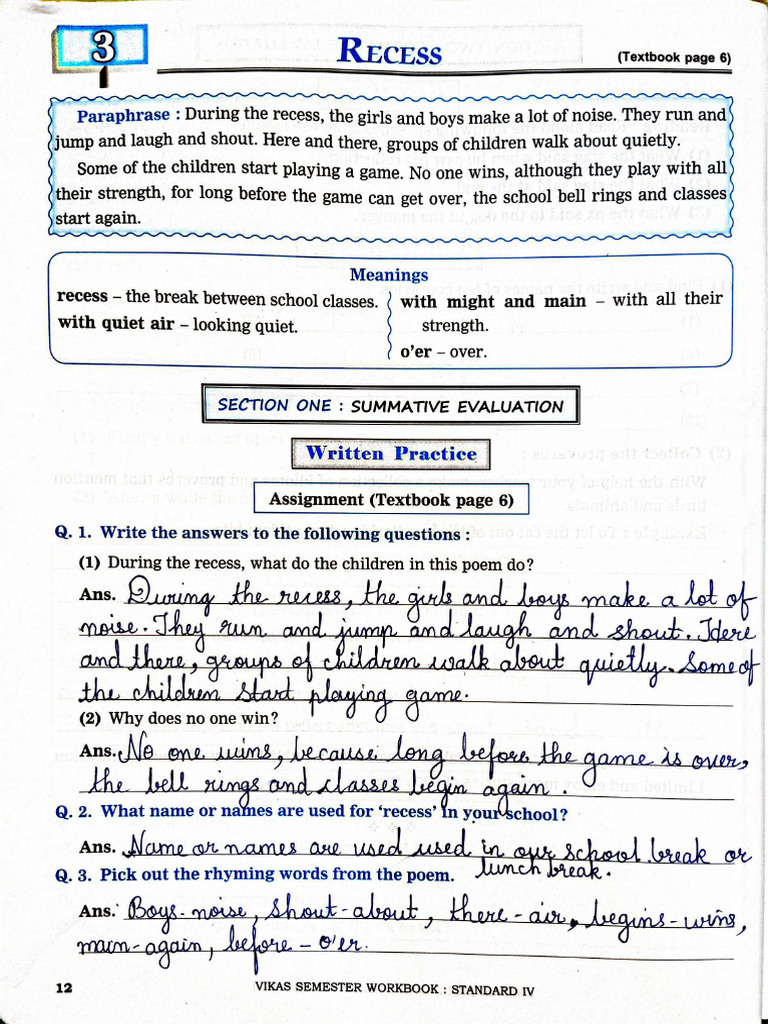 4th-english-lesson-3 | PDF