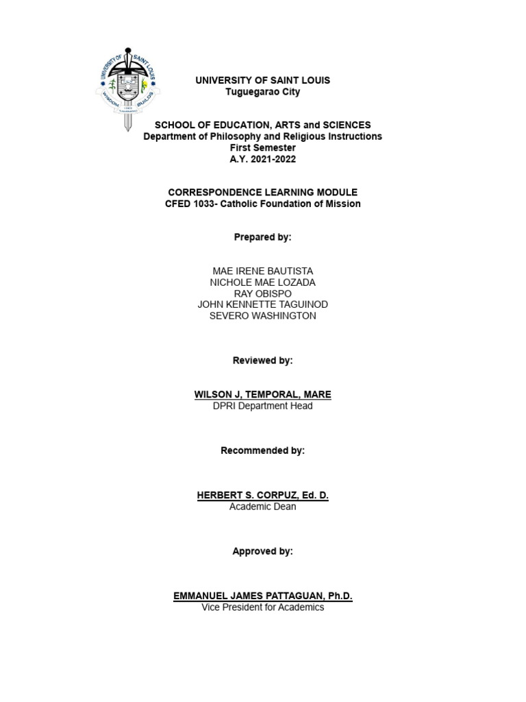CFED 3 Week 9 Module Final Councils | PDF