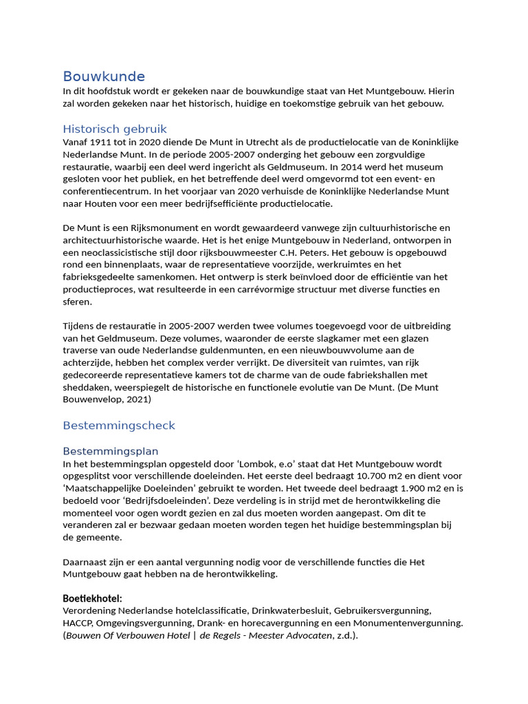 Bouwkunde Minor | PDF
