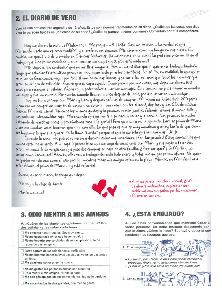 Expresar Emociones y Sentimientos Con Subjuntivo - PRESENTE - Aula Del ...