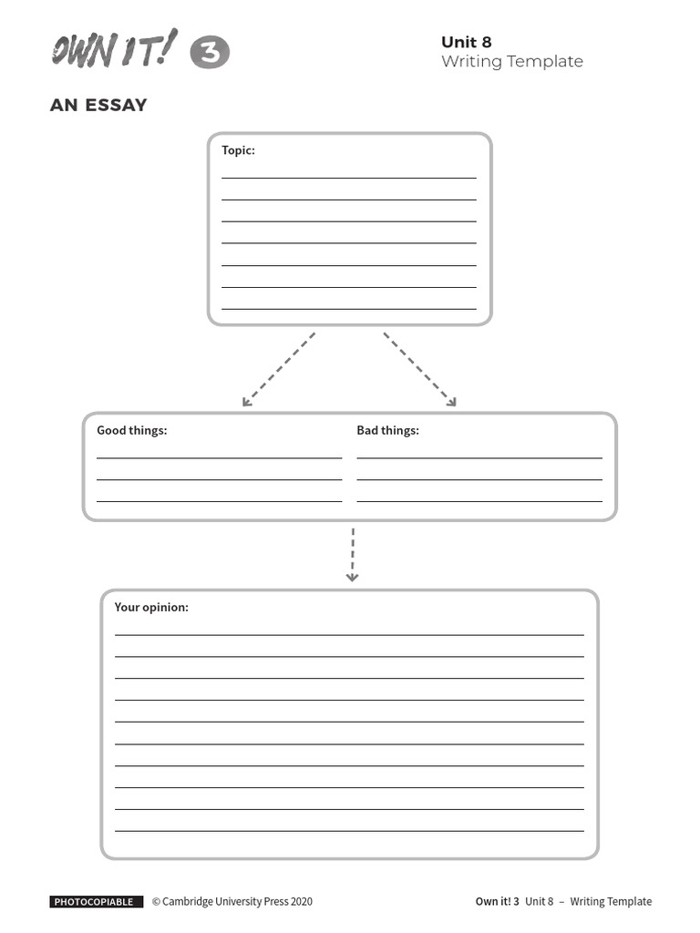 Writing Template Unit8 | PDF