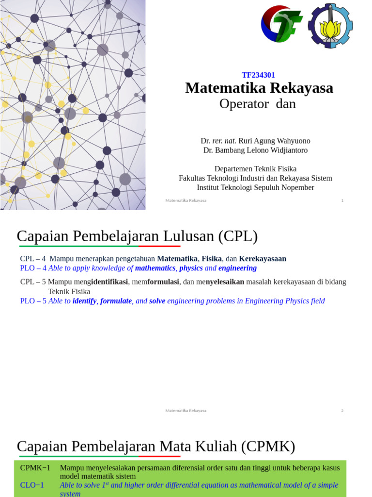 M2b Operator D Dan Sifat-Sifat | PDF