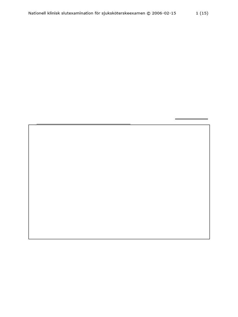 Kunskapsprovet - Ronja - NKSE 201211 | PDF