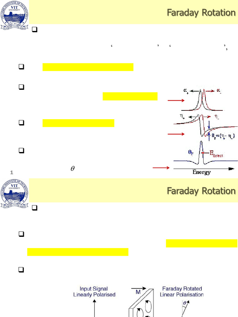 5-Principle of Faraday Rotation, Isolator, Circulator, and Phase ...