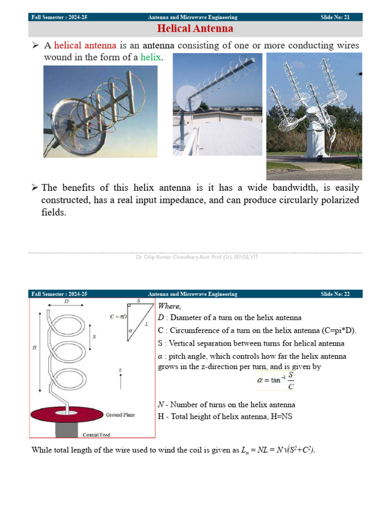 21 Helical Antenna Design 01-10-2024 | PDF