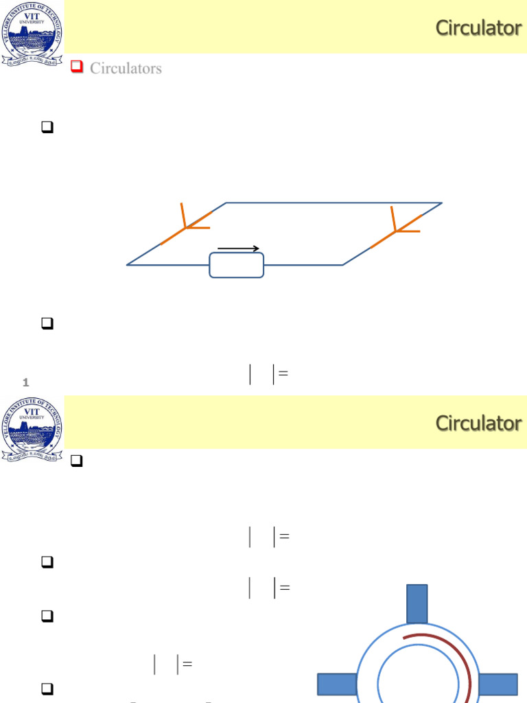 6-Principle of Faraday Rotation, Isolator, Circulator, and Phase ...