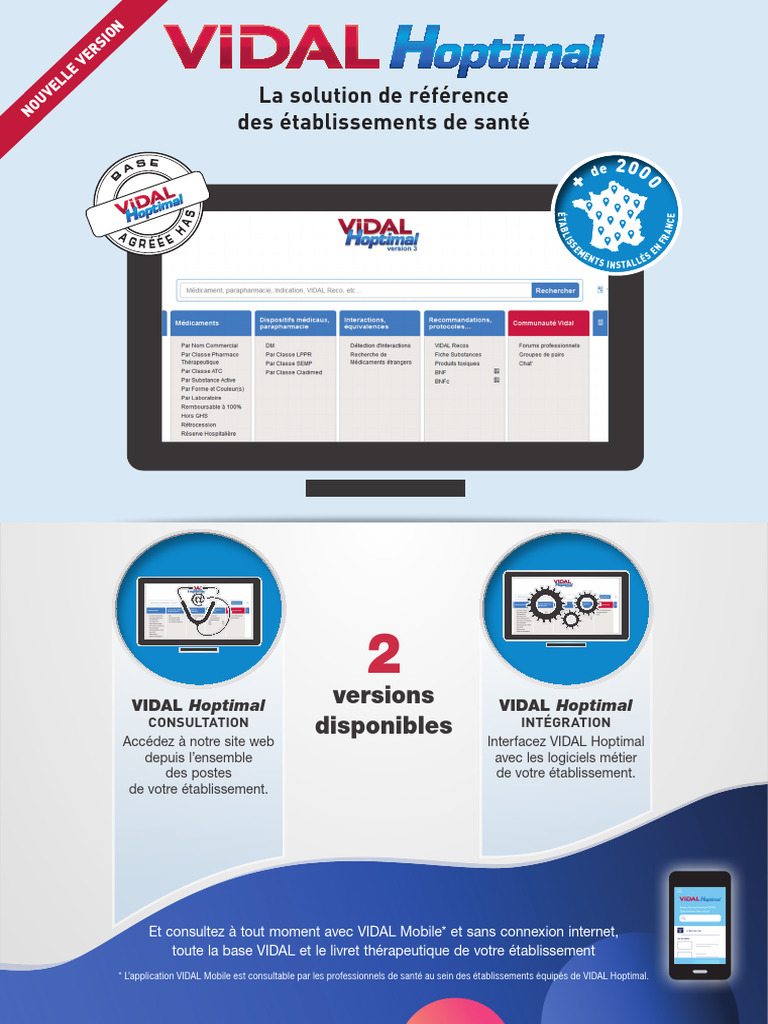 Plaquette Vidal Hoptimal Ets de Sante | PDF