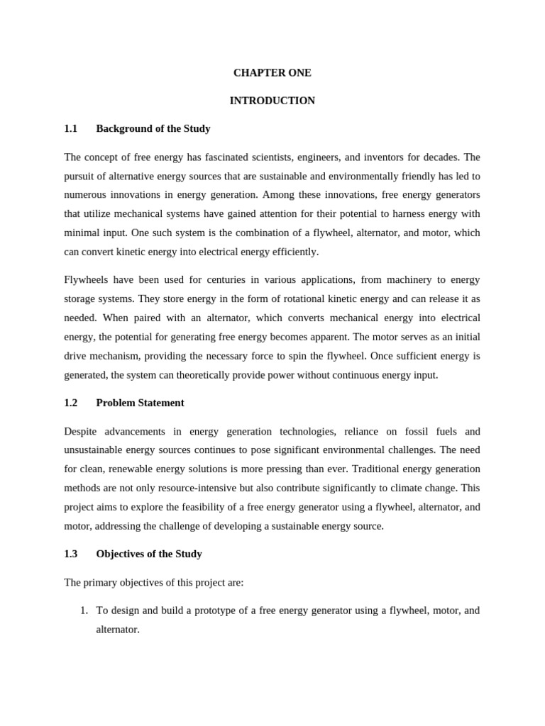 New Free Energy | PDF