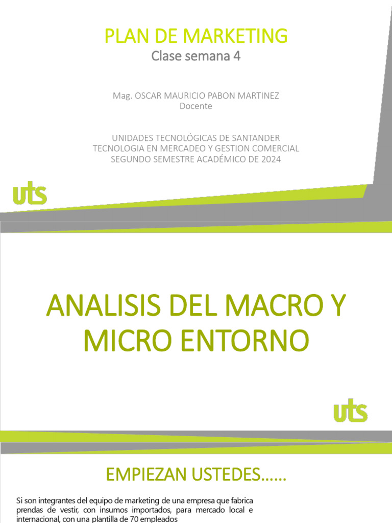 Analisis Macro y Micro | PDF