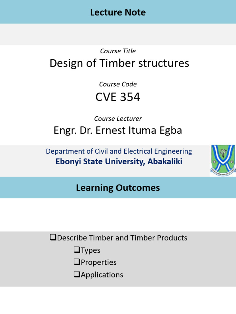 Timber 1 | PDF