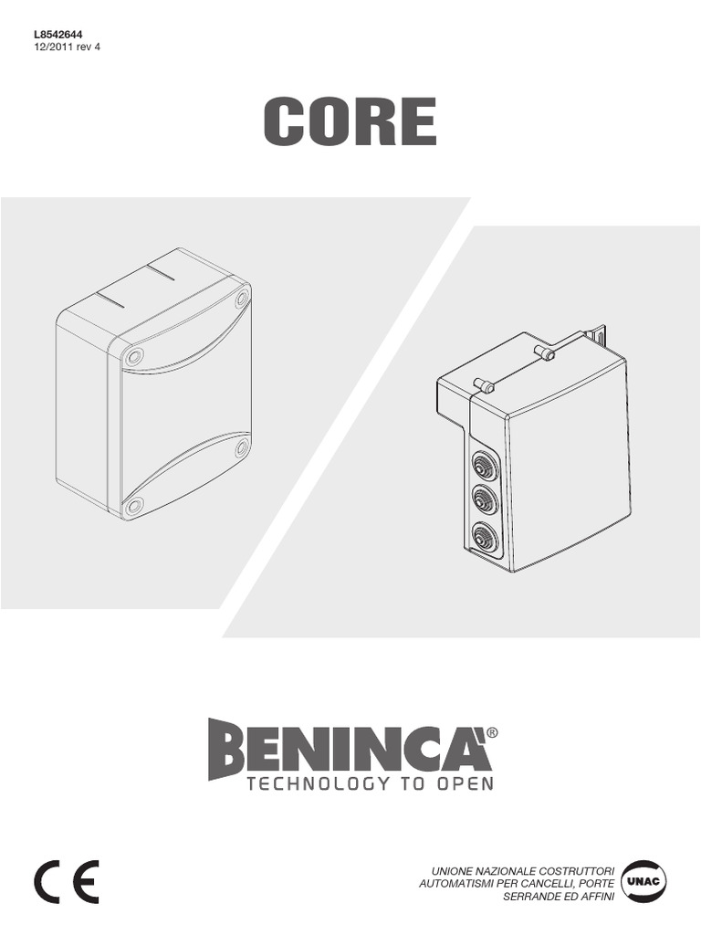 Beninca Core | PDF