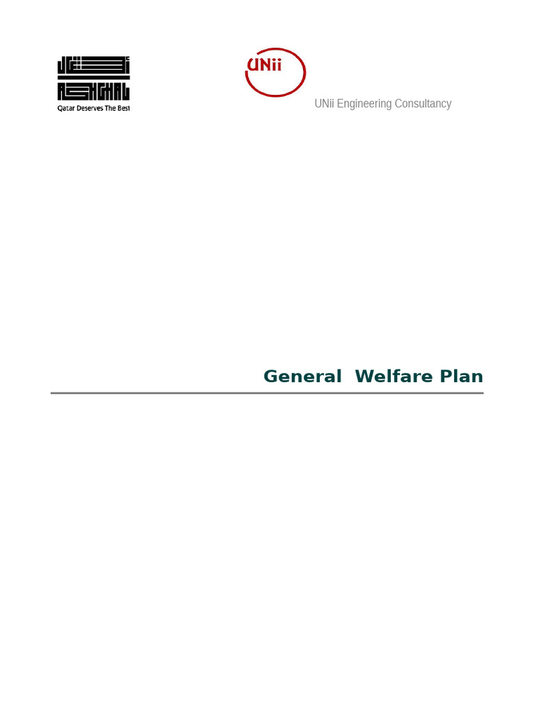 UNii Project Welfare Plan. | PDF