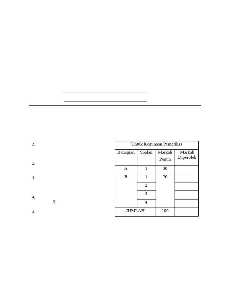 Trial K1 BM SPM 2024 - Melaka | PDF
