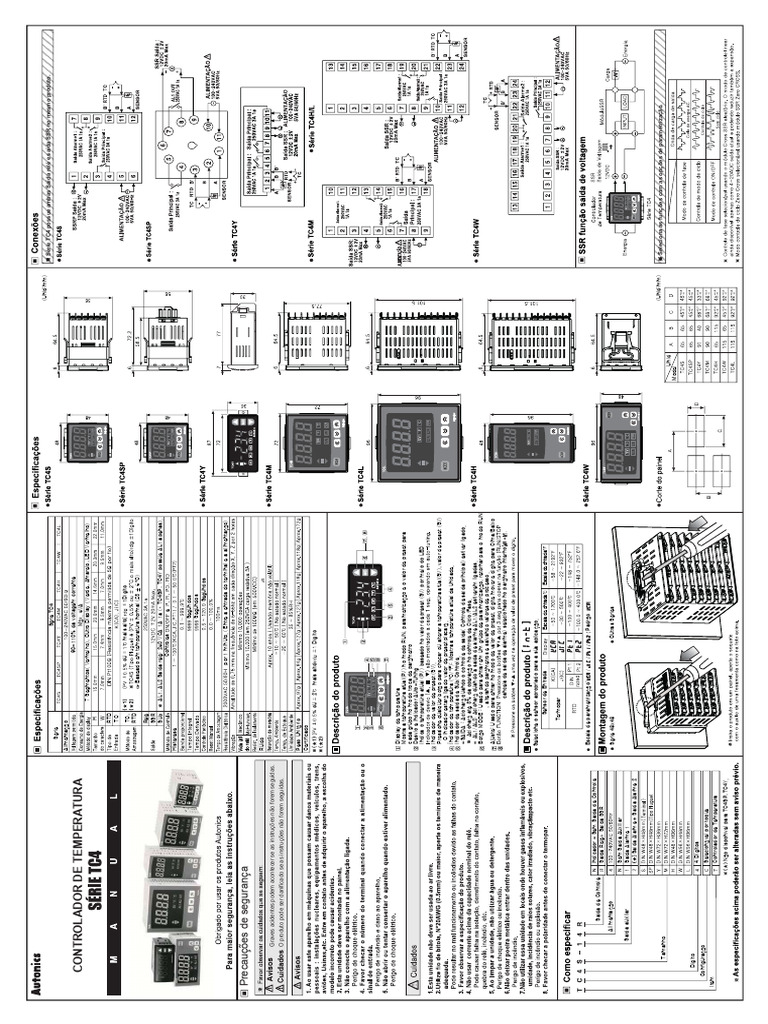 AUTONICS TC4S Manual Service | PDF
